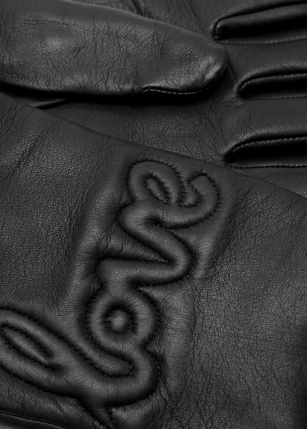 AGNELLE Moor Love Leather Gloves