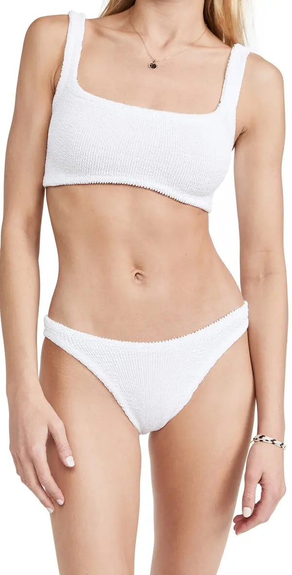 Hunza G Xandra Bikini Set - White