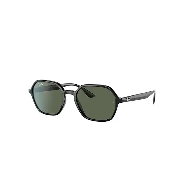 Ray-ban Sunglasses With Geometrical Frame - Black
