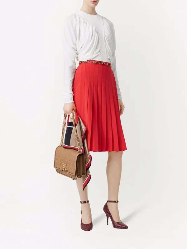 Burberry Tb Monogram Quilted Shoulder Bag