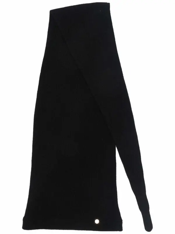 FLAPPER Pointed Cashmere Beanie - Black