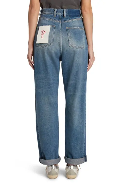 GOLDEN GOOSE Kim Relaxed Straight-leg Jeans