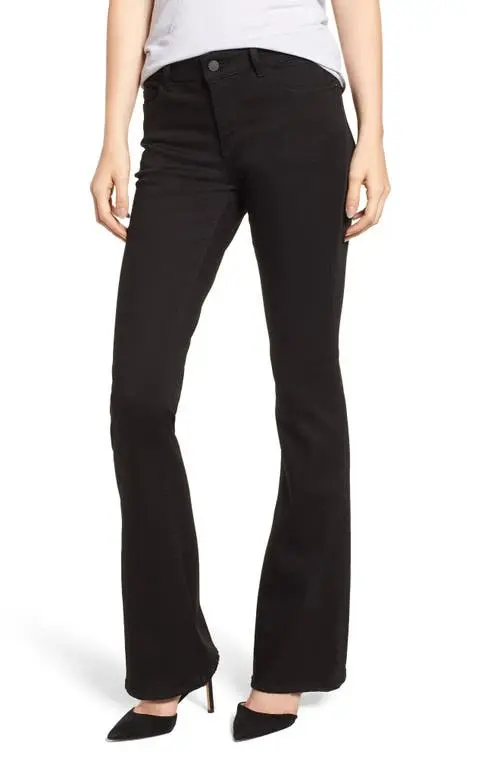 DL1961 Bridget Instasculpt Bootcut Jeans - Hail