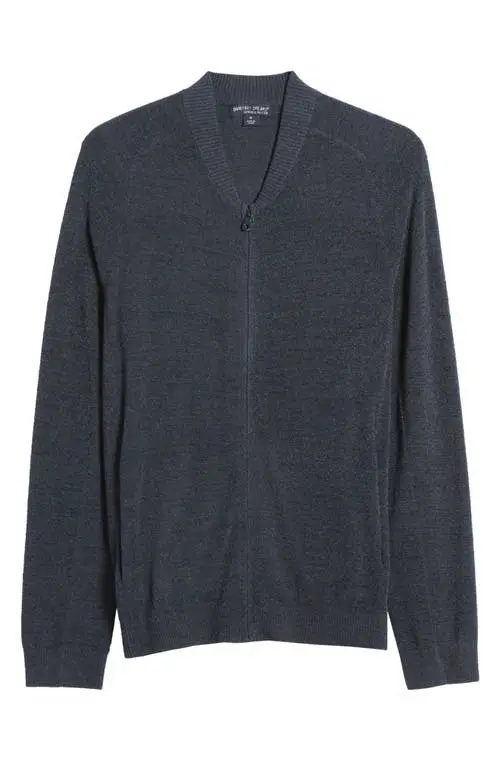 Barefoot Dreams Cozychic™ Lite Zip Cardigan - Indigo
