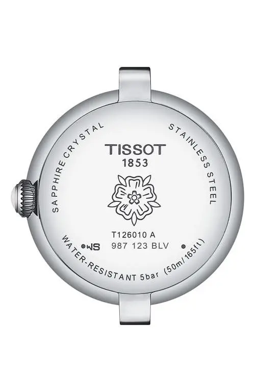 TISSOT Bellissima Leather Strap Watch - Pink