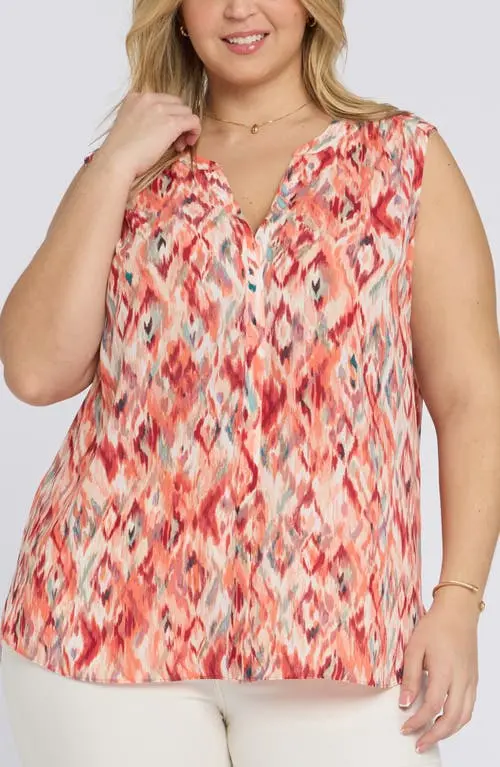 NYDJ Print Sleeveless Top - Mojave Mirage