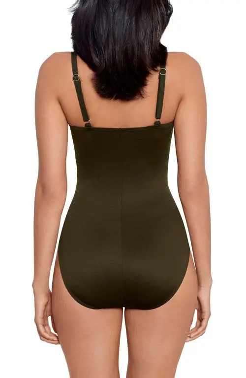 Miraclesuit Network Mystique One-piece Swimsuit - Nori