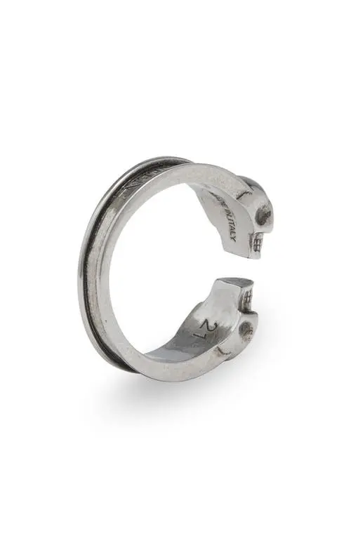 Alexander McQueen Double Skull Ring
