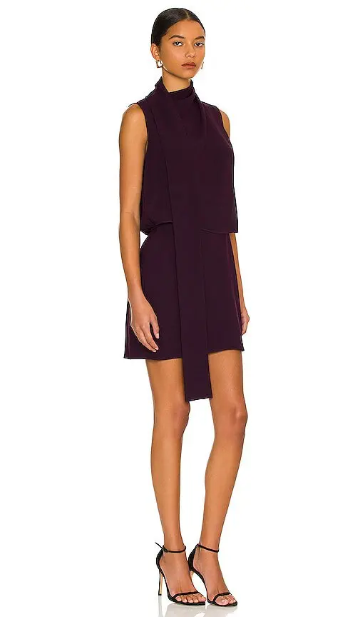 Amanda Uprichard Philippe Dress In Purple