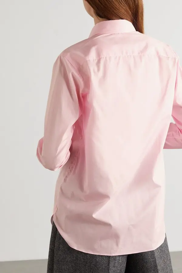 Charvet Cotton-poplin Button-down Shirt