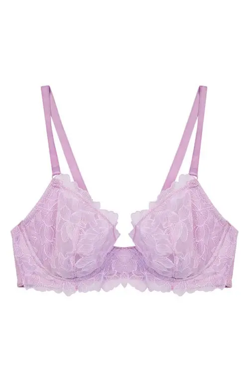 PLAYFUL PROMISES Lila Embroidered Underwire Bra
