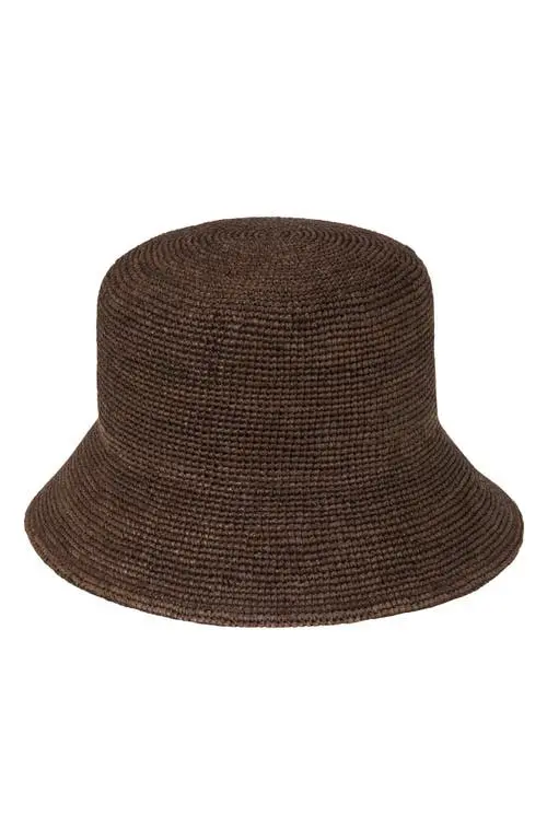 Lack Of Color The Inca Raffia Bucket Hat - Coco