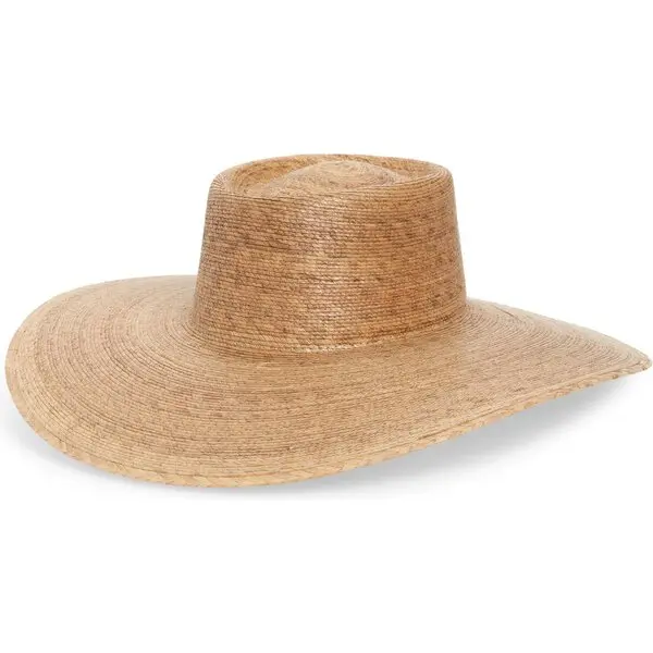 Lack Of Color Palma Wide Brim Boater Hat - Natural