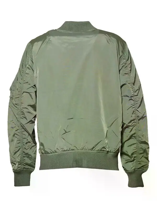 Alpha Industries Zip-pocket Bomber Jacket - Green