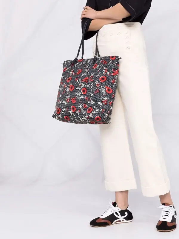 Tory Burch Printed Tote Bag