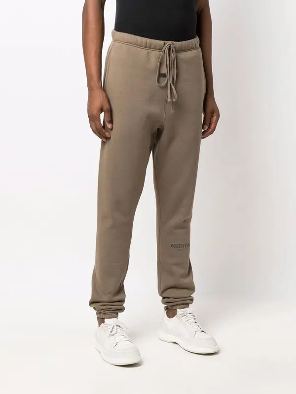 Fear Of God Logo-print Track Pants - Brown