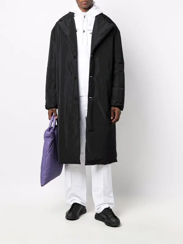 Off-White Below-the-knee Coat