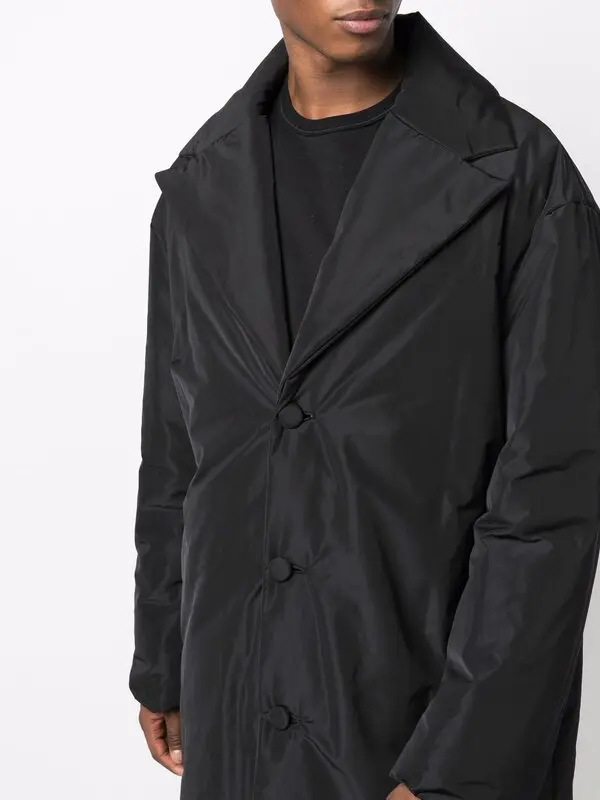 Off-White Below-the-knee Coat