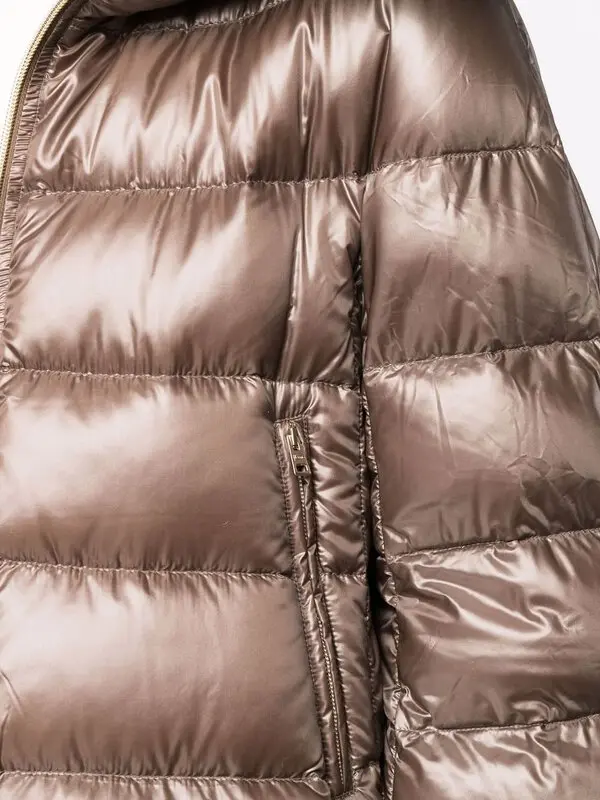 Herno Cleofe Cropped Sleeve Jacket