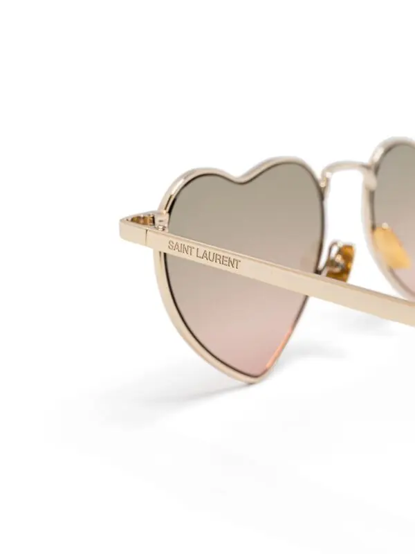 Saint Laurent Heart-frame Sunglasses
