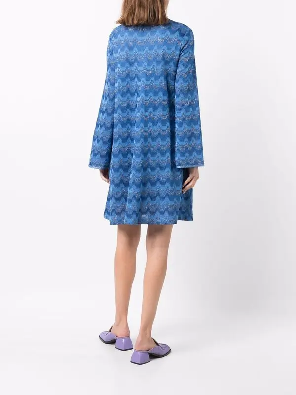 Missoni Long-sleeve Midi Dress