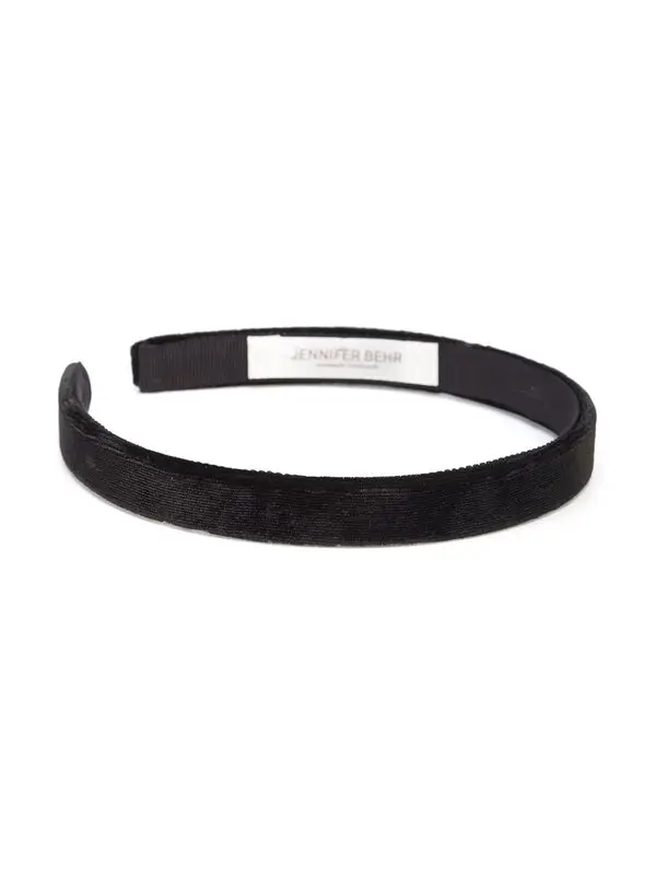 JENNIFER BEHR Lacey Silk Velvet Hairband