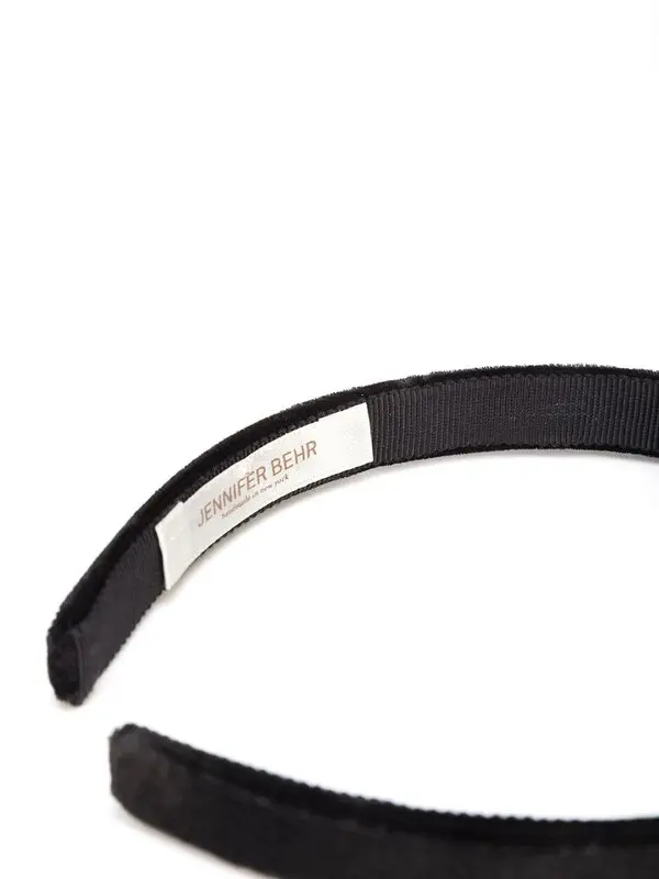 JENNIFER BEHR Lacey Silk Velvet Hairband