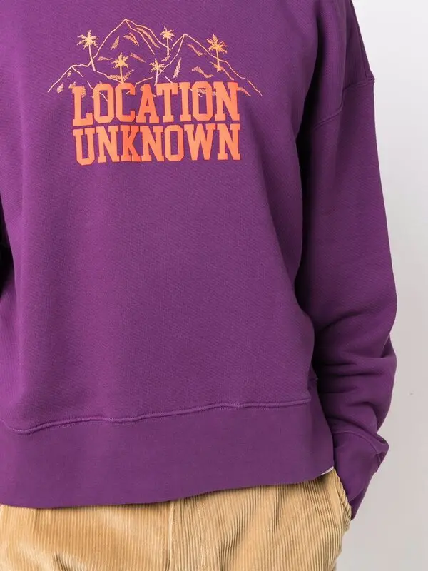 Palm Angels Crew Neck Sweatshirt