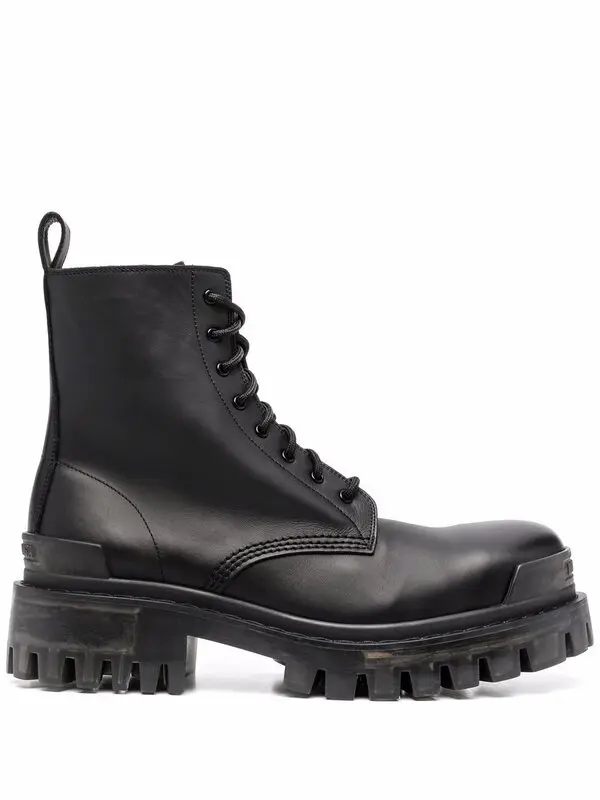 Balenciaga Strike Lace-up Boots