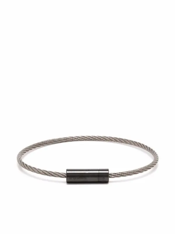 Le Gramme 7g Cable Bracelet - Silver
