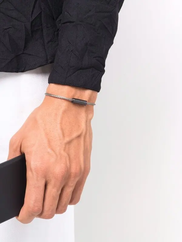 Le Gramme 7g Cable Bracelet - Silver