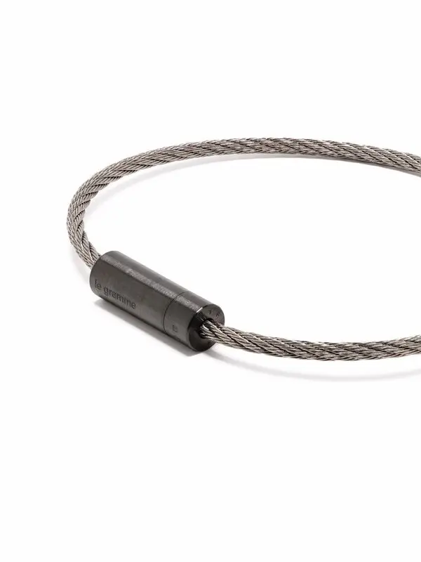 Le Gramme 7g Cable Bracelet - Silver