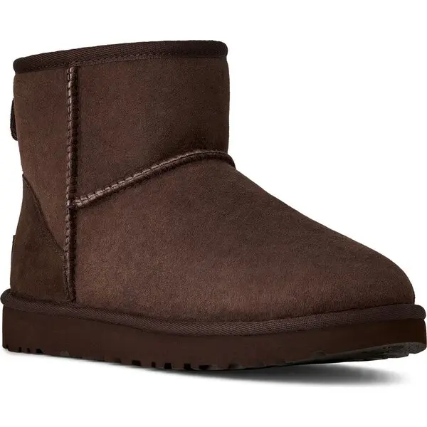 UGG Classic Mini Ii Shearling Lined Boot - Dusted Cocoa