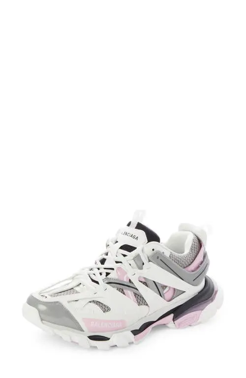 Balenciaga Track Sneaker - White/ Pink/ Grey