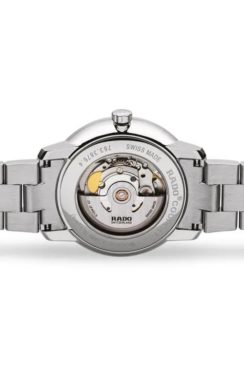 RADO Coupole Classic Automatic Bracelet Watch - Silver/white/silver