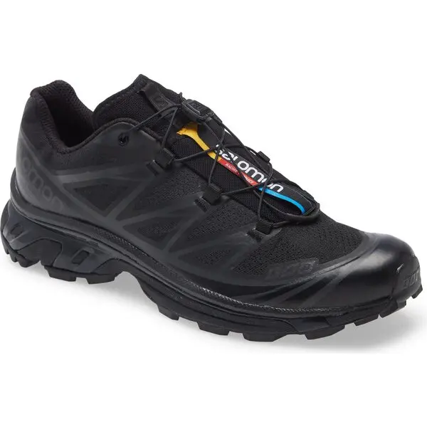 SALOMON Gender Inclusive Xt-6 Sneaker - Black