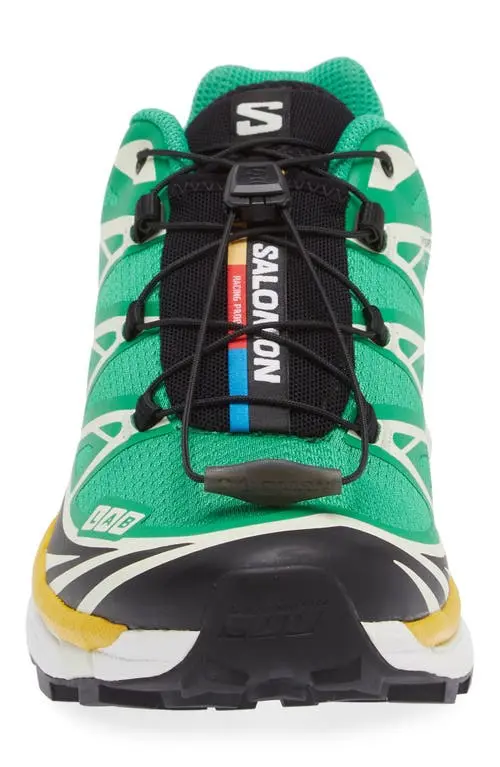 SALOMON Xt-6 Sneaker - Bright Green/black/sulphur
