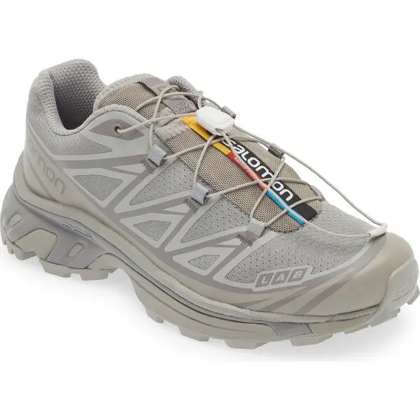 SALOMON Gender Inclusive Xt-6 Sneaker - Ghost Gray