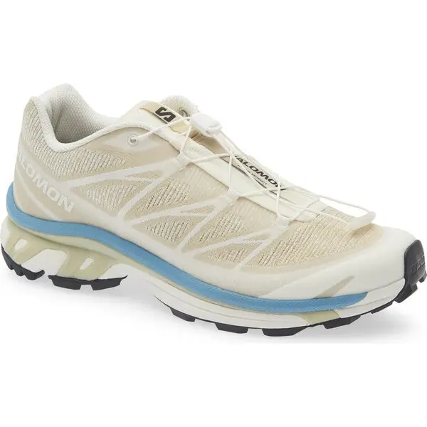 SALOMON Gender Inclusive Xt-6 Sneaker - Vanilla/eucalyptus