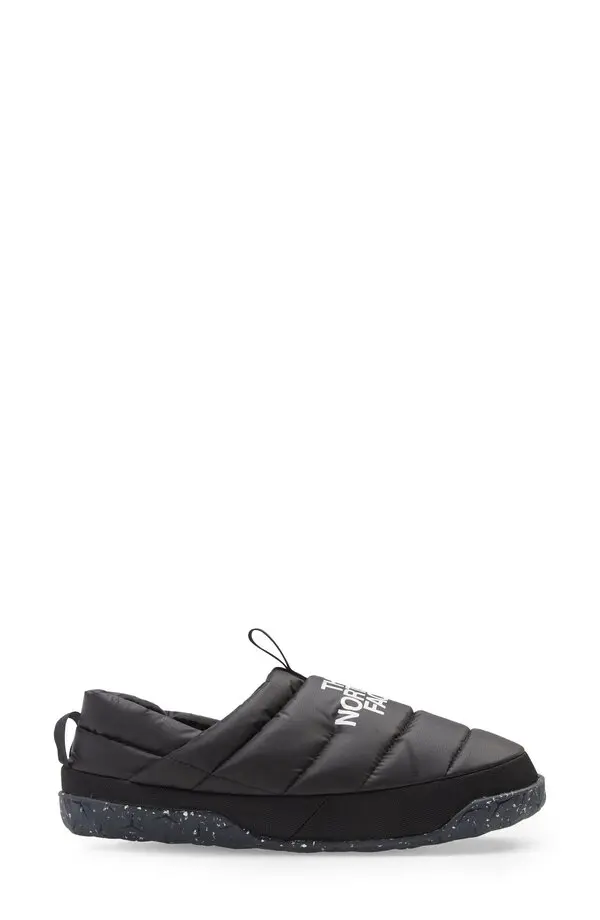 The North Face Nuptse Down Slipper - Black/ White