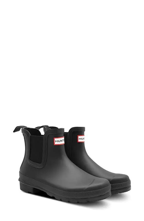 Hunter Original Waterproof Chelsea Boots - Black