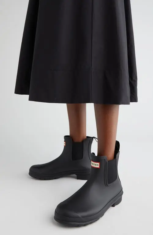 Hunter Original Waterproof Chelsea Boots - Black