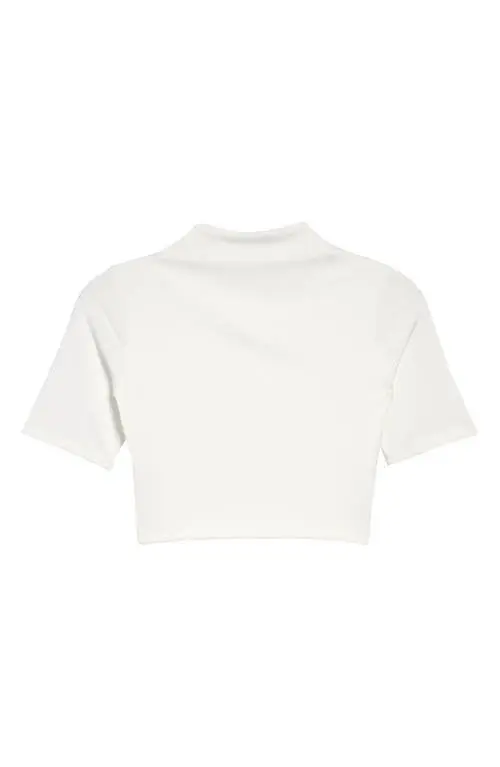Naked Wardrobe Ribbed Crop Top