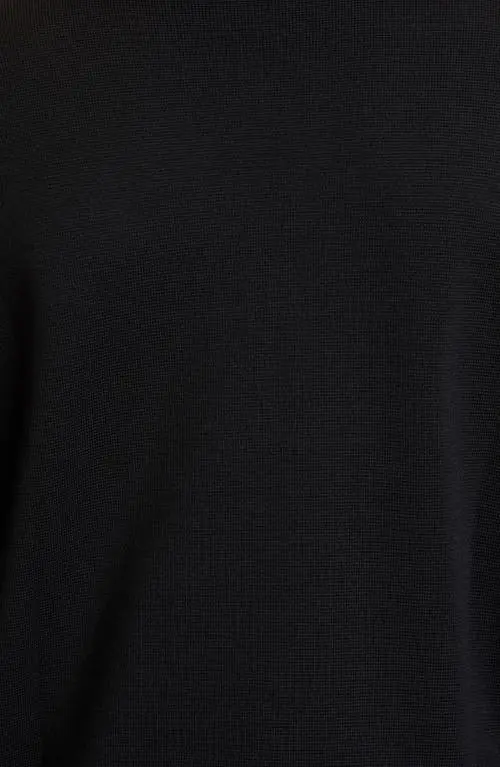 Moncler Quilted Down And Knit Cardigan - Black