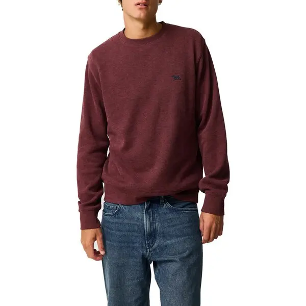 Rodd & Gunn Logo Detail Sweatshirt - Rust