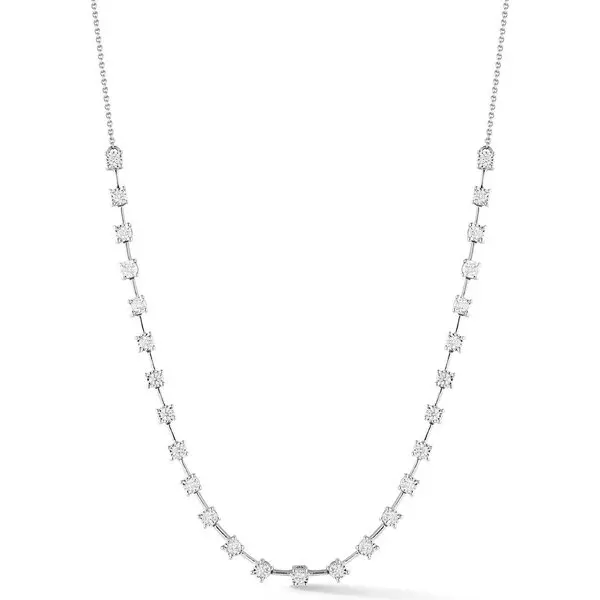 DANA REBECCA DESIGNS Ava Bea Interval Diamond Tennis Necklace