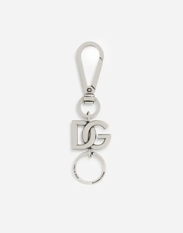 Dolce & Gabbana Metal Keychain With Dg Logo
