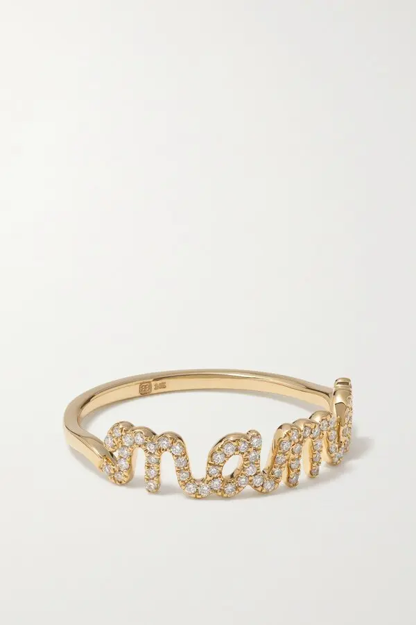 SYDNEY EVAN Mama Diamond Ring