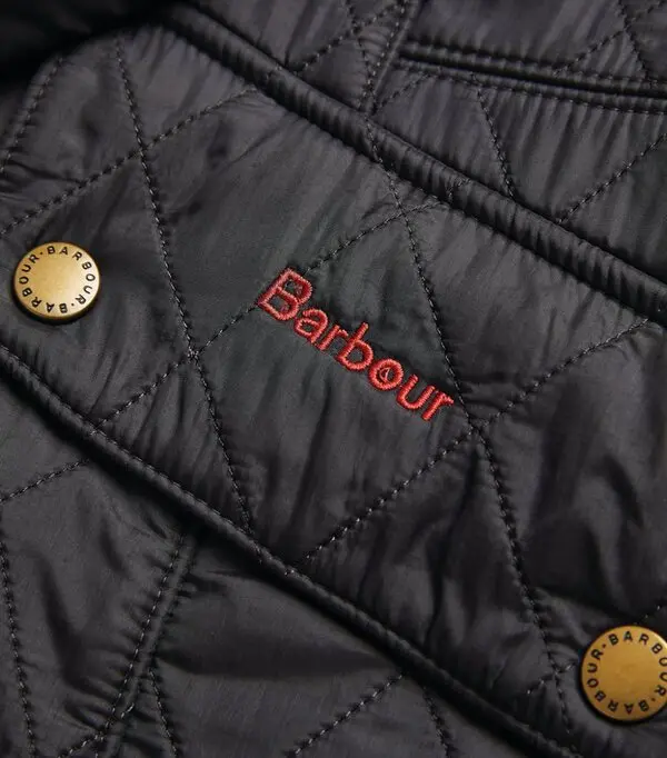 Barbour Cavalry Quilted Coat - Navy