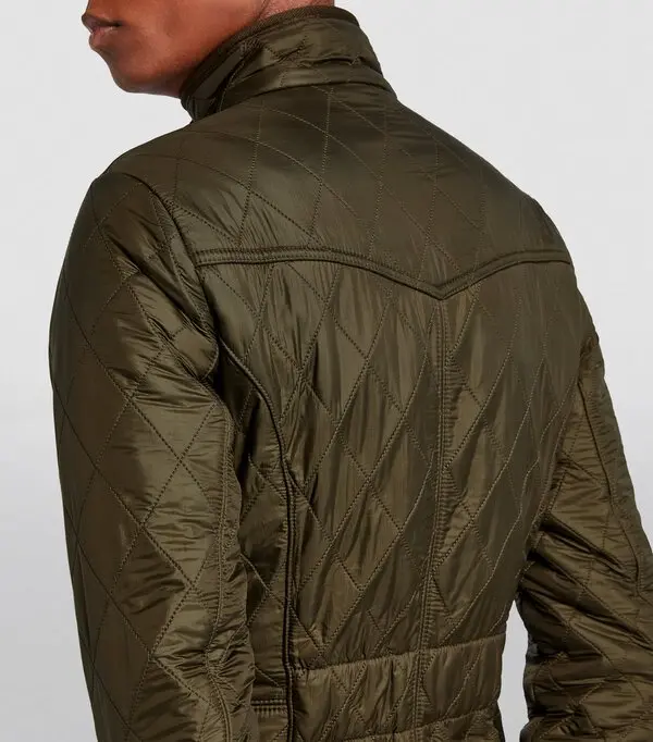 Barbour Polarquilt Cavalry Coat - Green